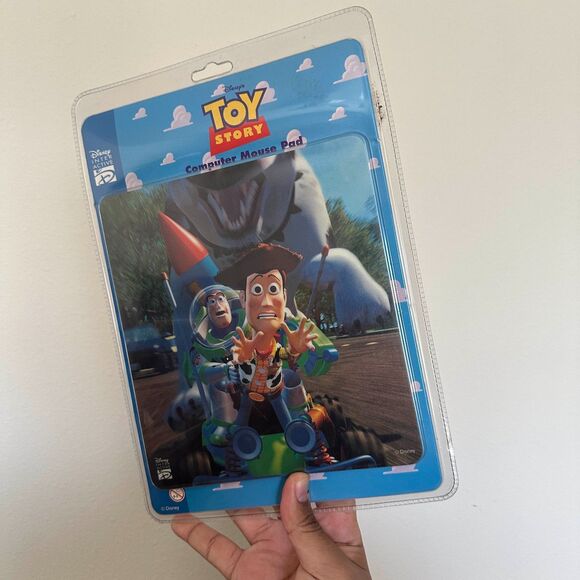 Disney | Other | Vintage Toy Story Computer Mouse Pad Woody Buzz ...